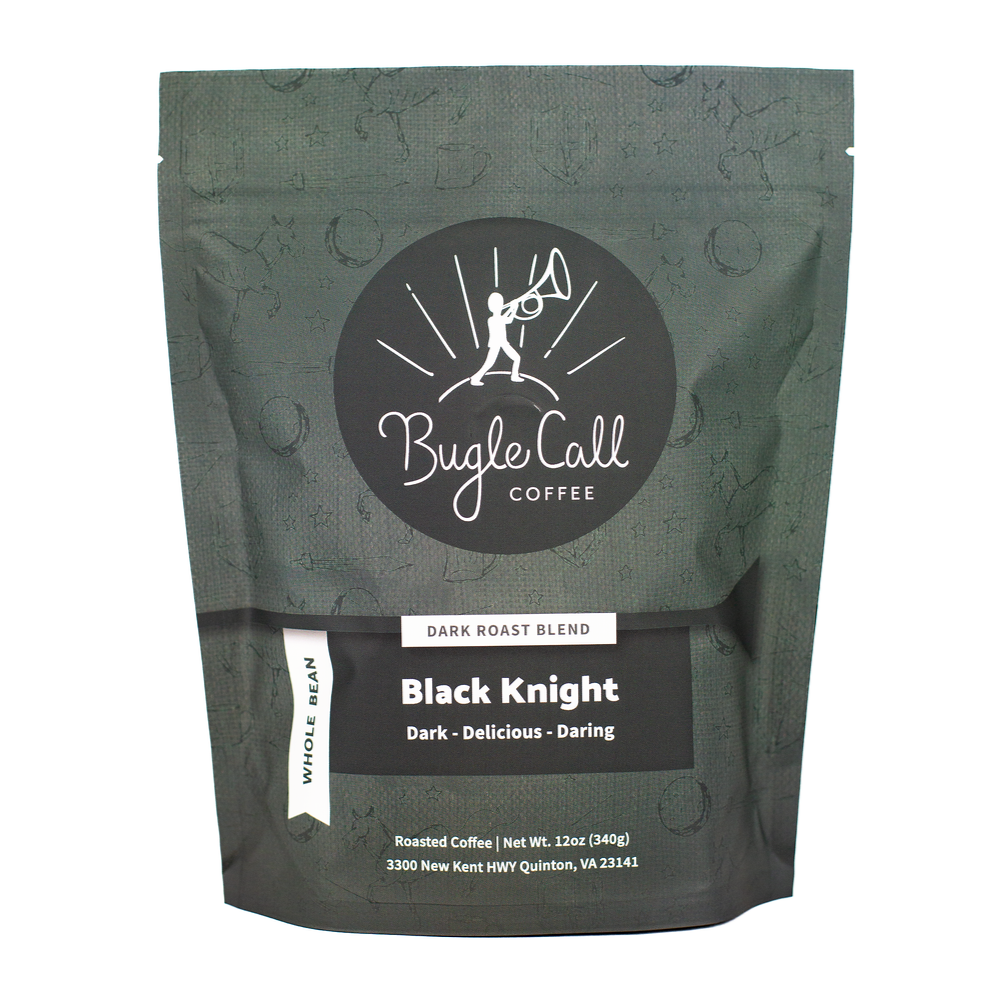 Black Knight Blend - Fair Trade and Organic Certified – Bugle Call Coffee